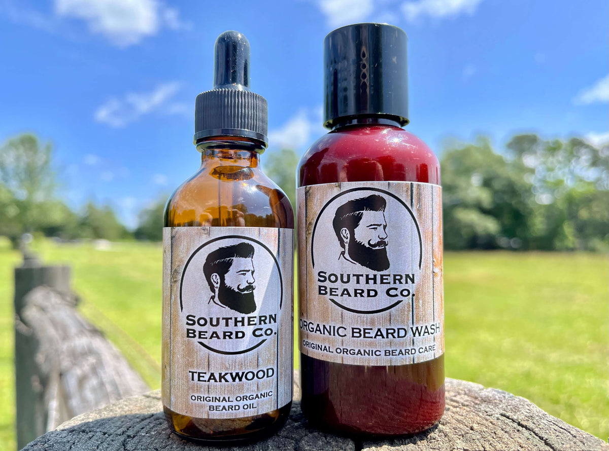 All Organic Oil & Wash Combo Pack | Southern Beard Co.