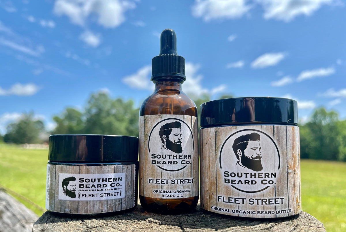 All Organic Oil, Balm & Butter Combo Pack | Southern Beard Co.