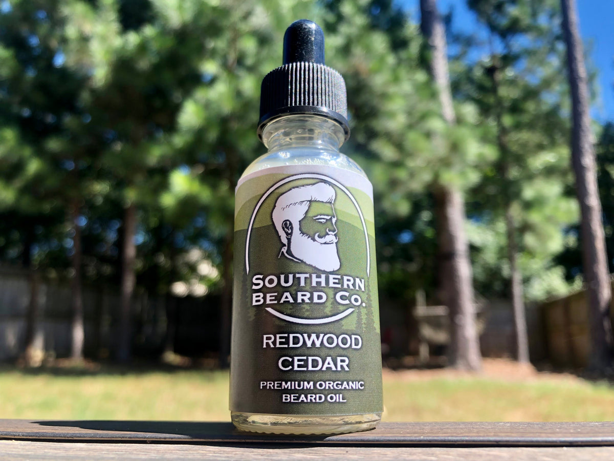 Redwood Cedar Organic Beard Oil | Southern Beard Co.
