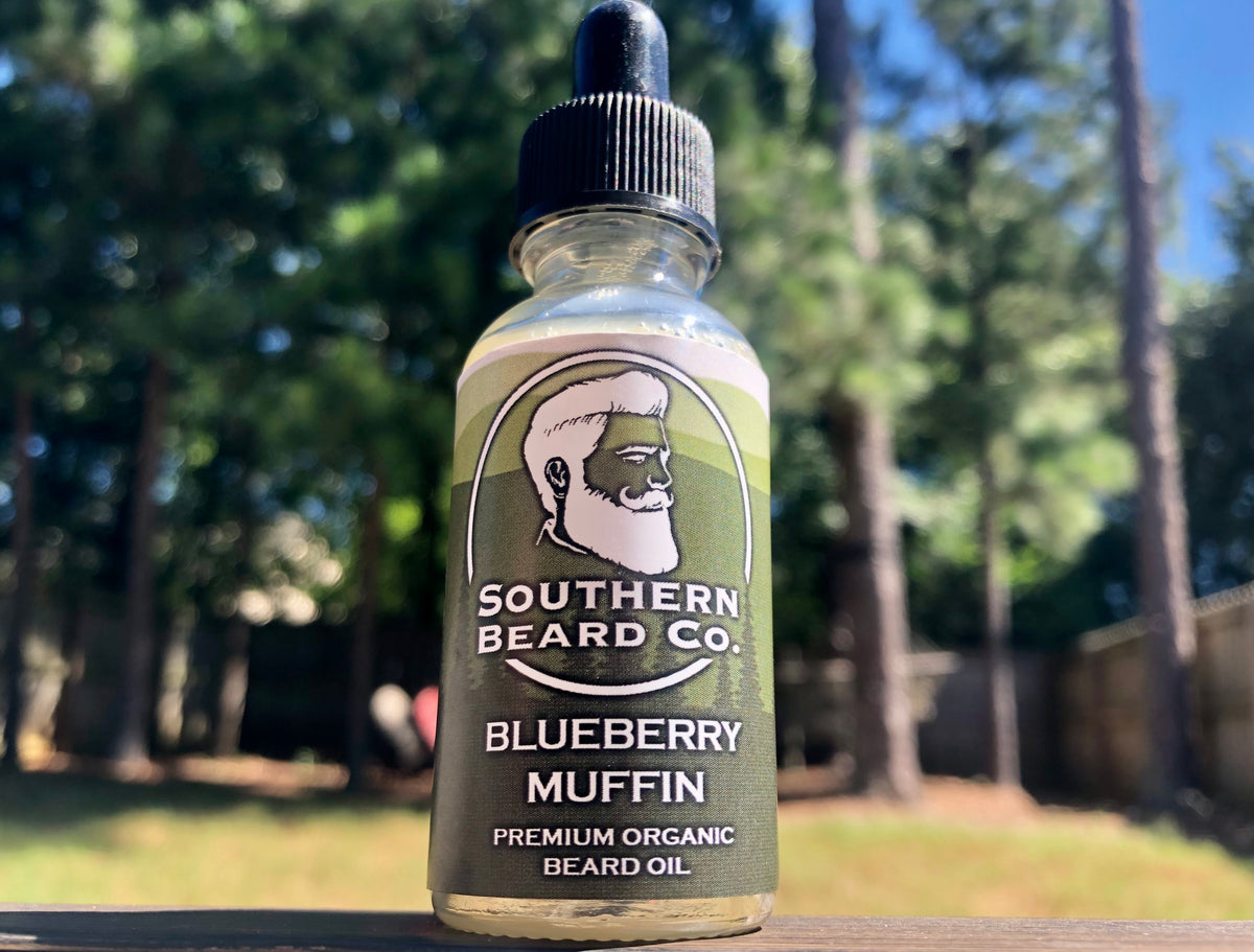 Blueberry Muffin Premium Organic Beard Oil | Southern Beard Co.