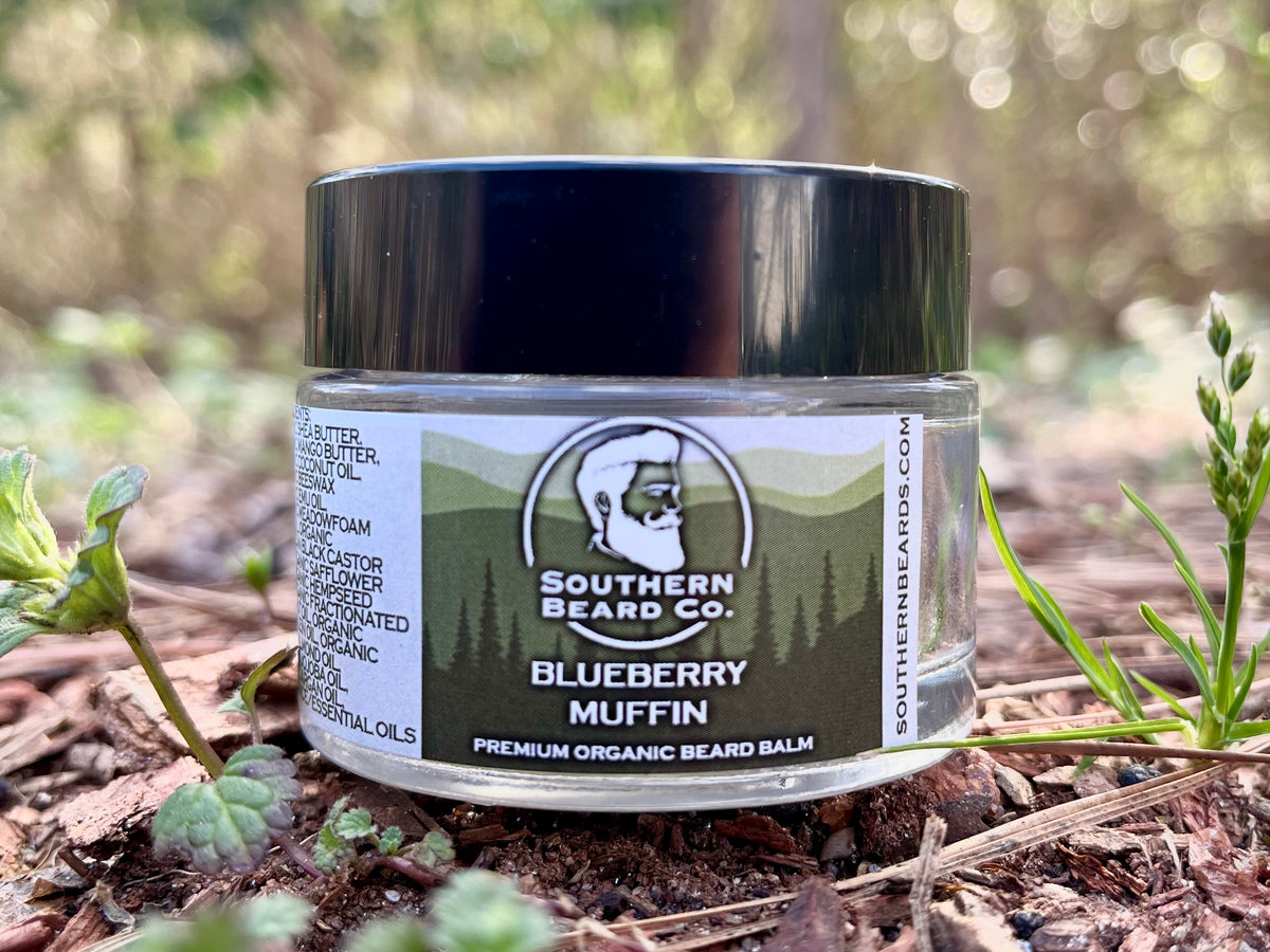 Blueberry Muffin Organic Beard Balm | Southern Beard Co.