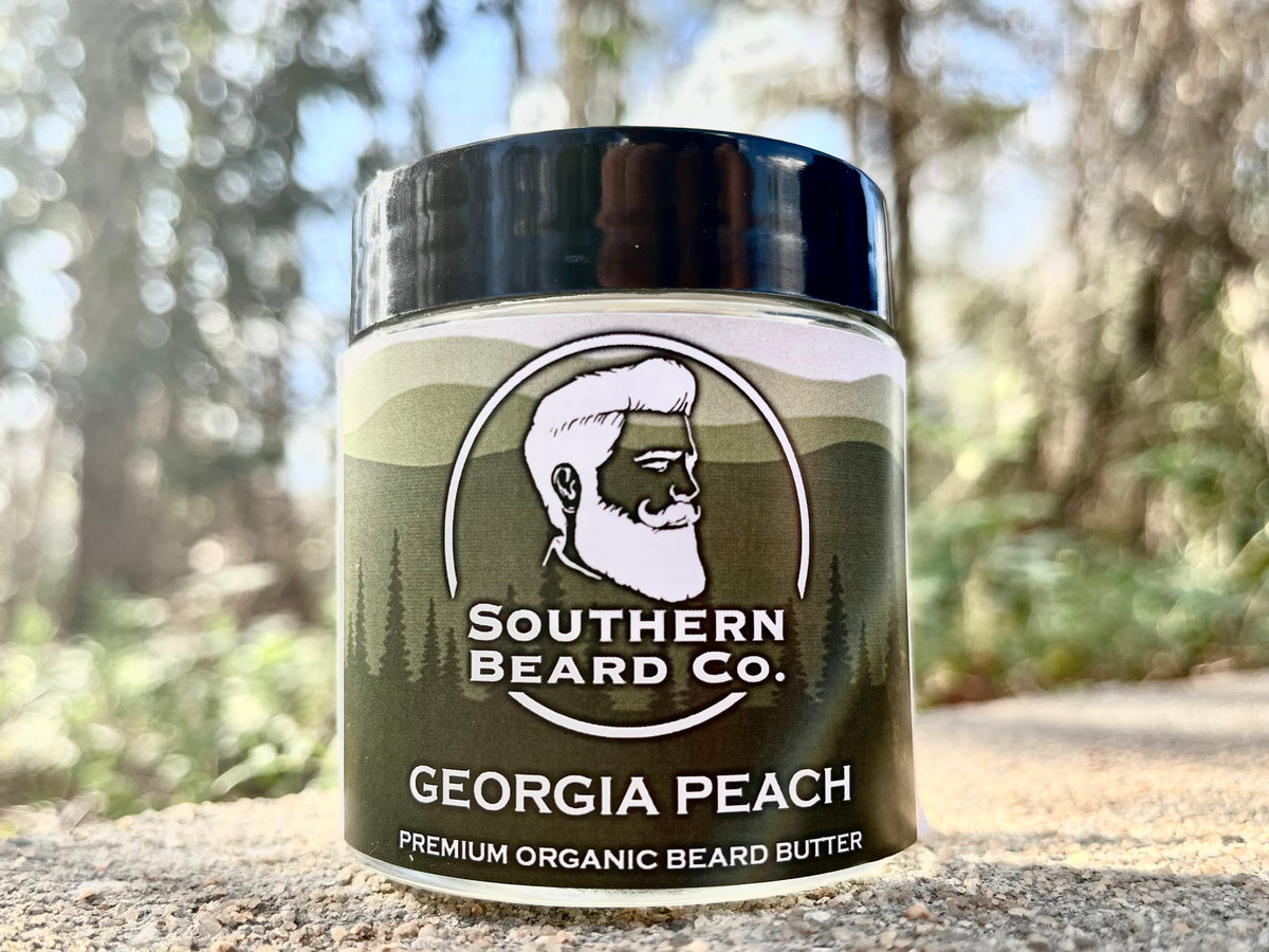 Georgia Peach Organic Beard Butter | Southern Beard Co.