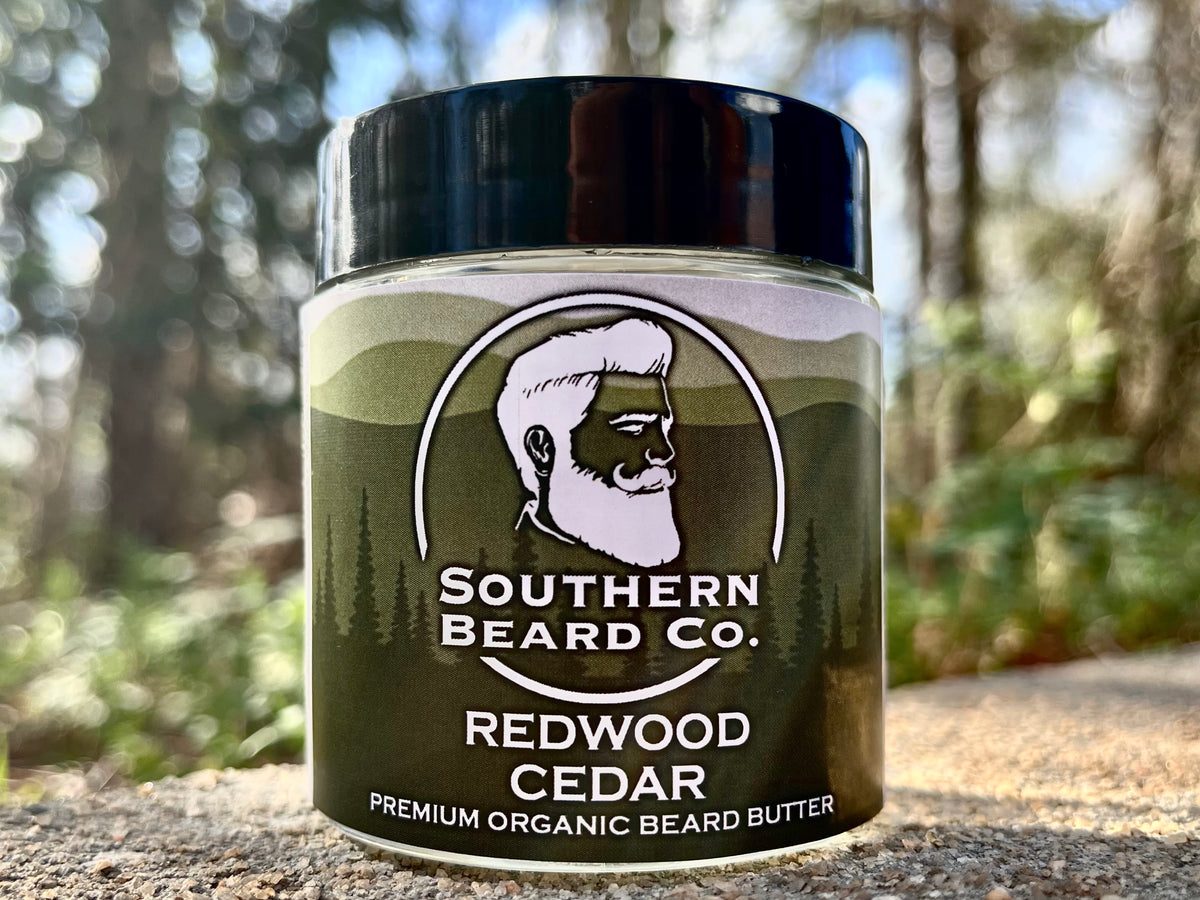 Redwood Cedar Organic Beard Butter | Southern Beard Co.