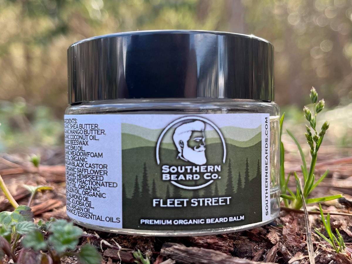 Fleet Street Organic Beard Balm | Southern Beard Co.